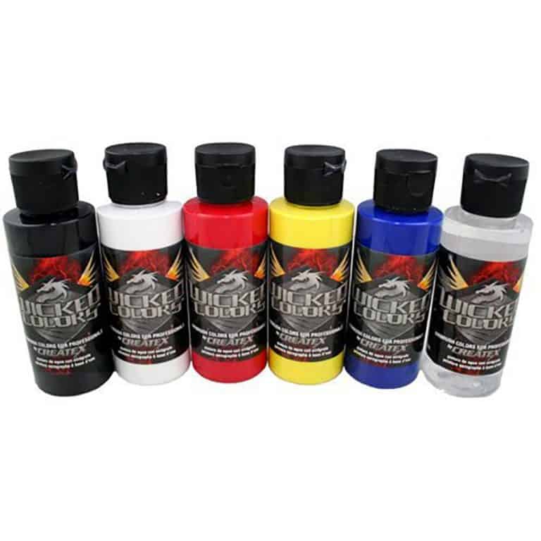 Wicked Airbrush Colours | Createx Brand | Wide Choice of Colours