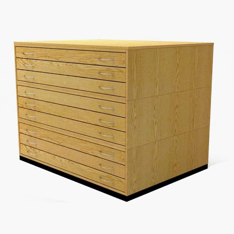 Orchard Traditional Plan Chest - 9 Drawers (A0) | Graphic Air