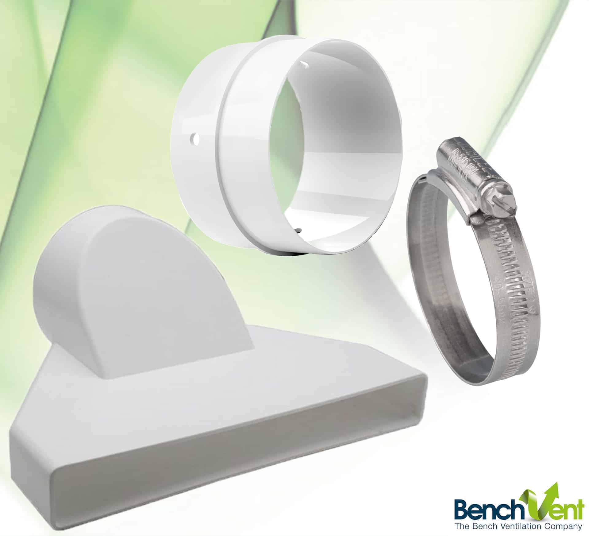 Window Ducting Adaptor for BenchVent Ducted Units | Graphic Air